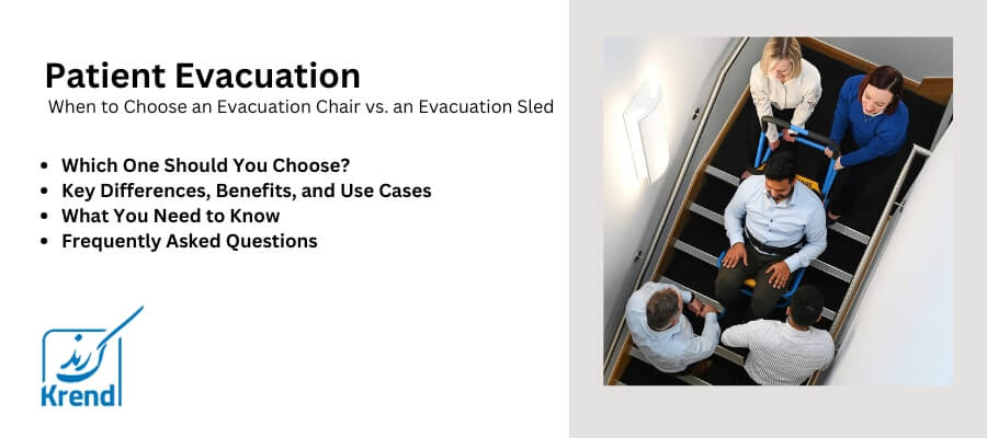 Patient Evacuation : When to Choose an Evacuation Chair vs. an ...